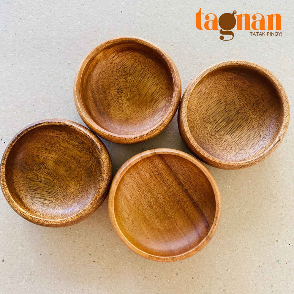 Tagnan Mini Calabash Bowl Set of 4 made from Acacia Wood